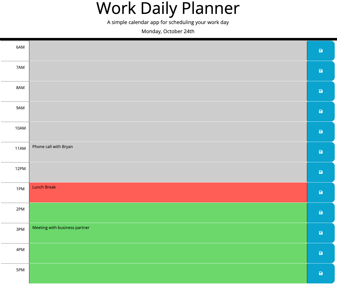 GitHub - richardwilborn/Work-Daily-Planner: A simple calendar app for scheduling your work day ...