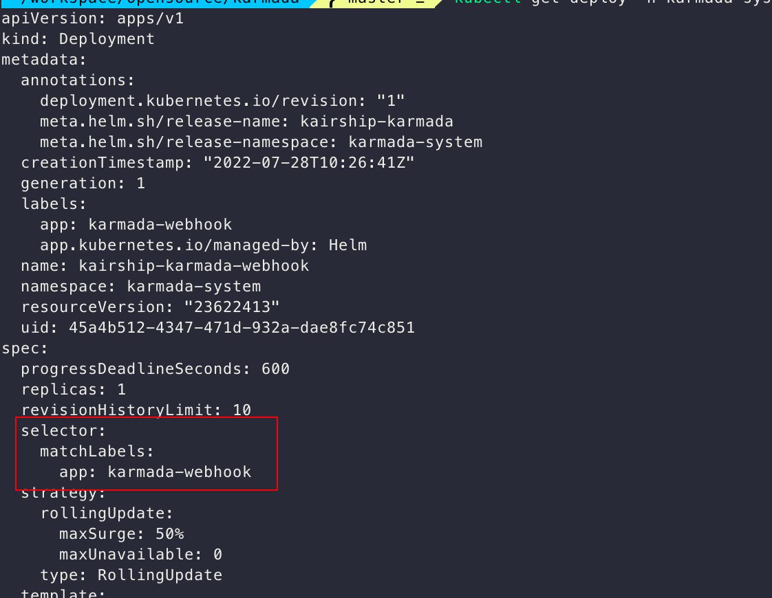 fix webhook svc chart temp by calvin0327 · Pull Request #2275 · karmada-io/karmada · GitHub