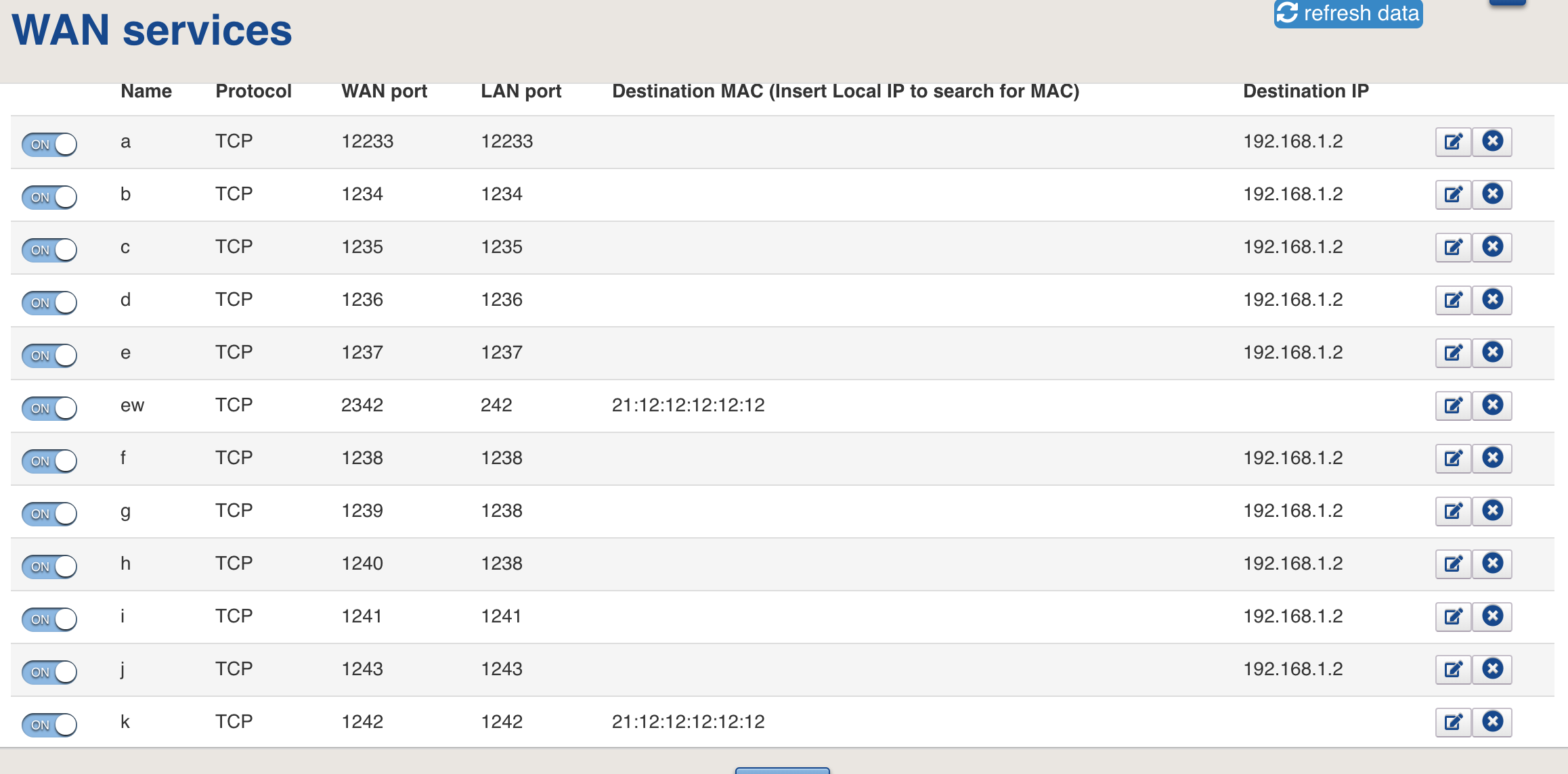Quantità regole mappatura porte errata · Issue #580 · Ansuel/tch-nginx-gui · GitHub