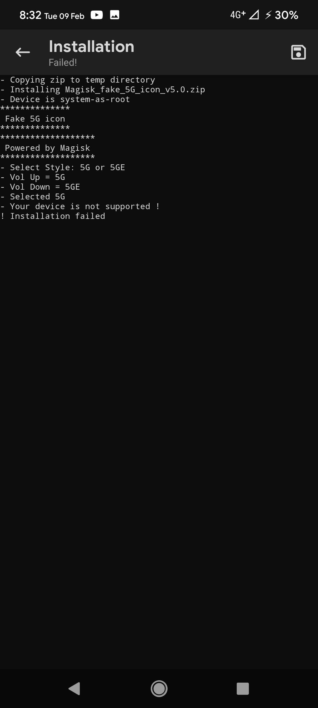 Does not work on stock Google Pixel 4a 5G · Issue #6 · E7KMbb/Fake_5G_icon · GitHub