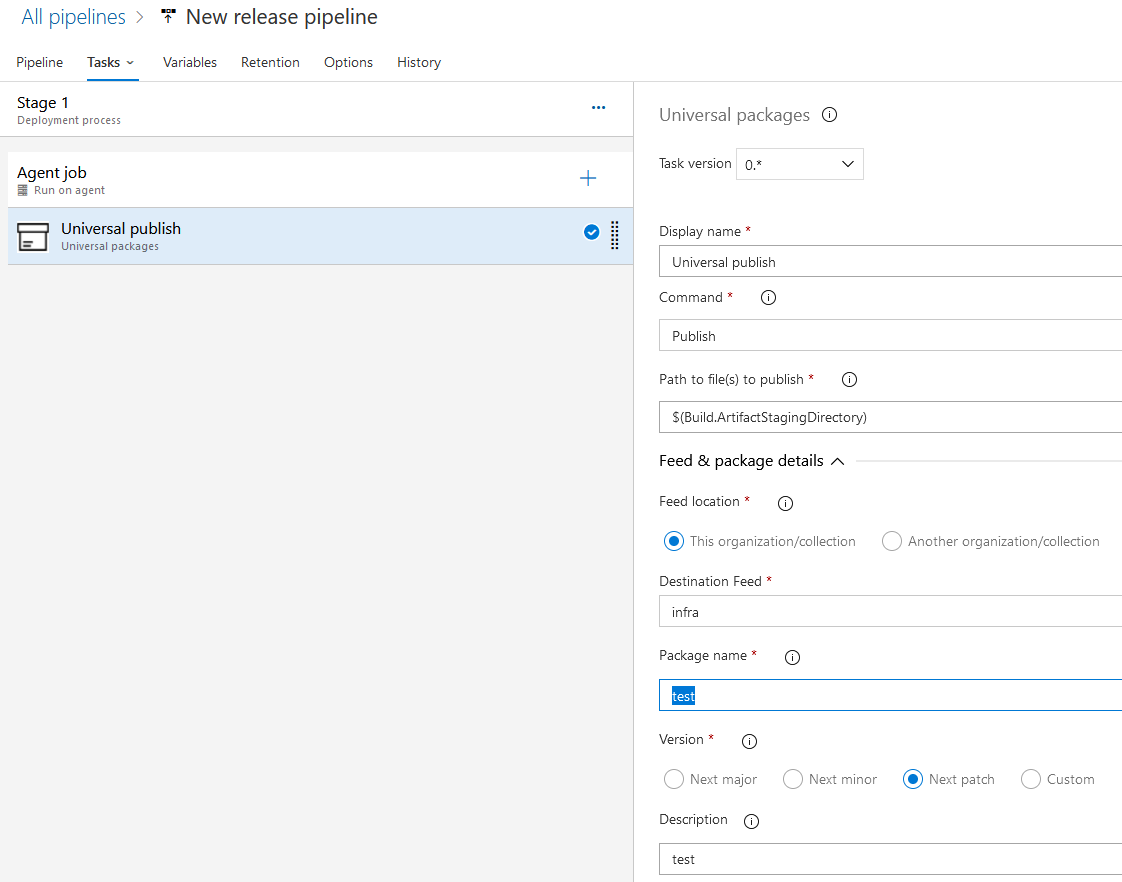 Publish Pipeline Artifact (Preview): Cannot upload to a pipeline ...