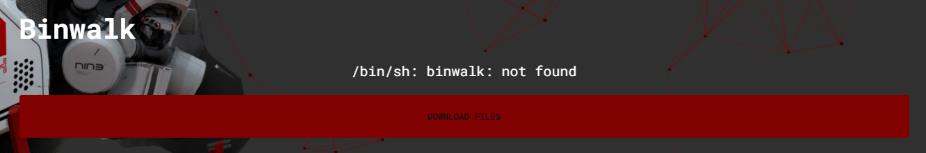 `binwalk` not working · Issue #31 · Zeecka/AperiSolve · GitHub