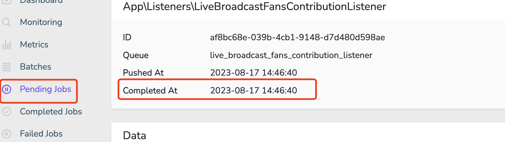 laravel horizon jobs stuck in pending · Issue #1280 · laravel/horizon · GitHub