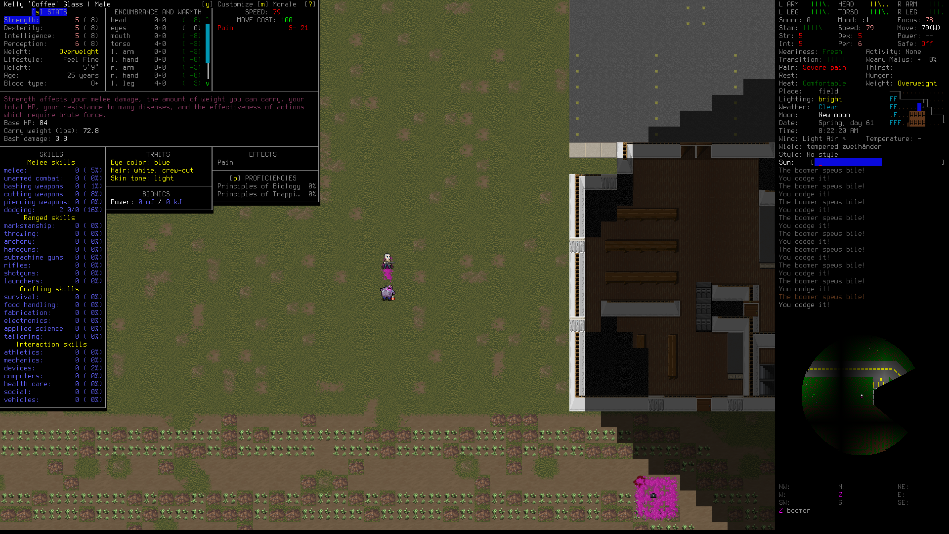 Can't learn dodge skill thru dodging, no on dodge buffs from martial ...