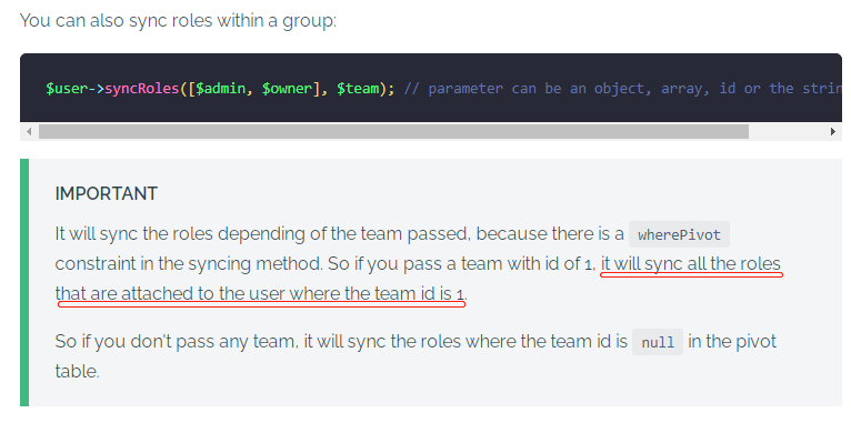 Using Team Issues · Issue 468 · Santigarcor Laratrust · Github