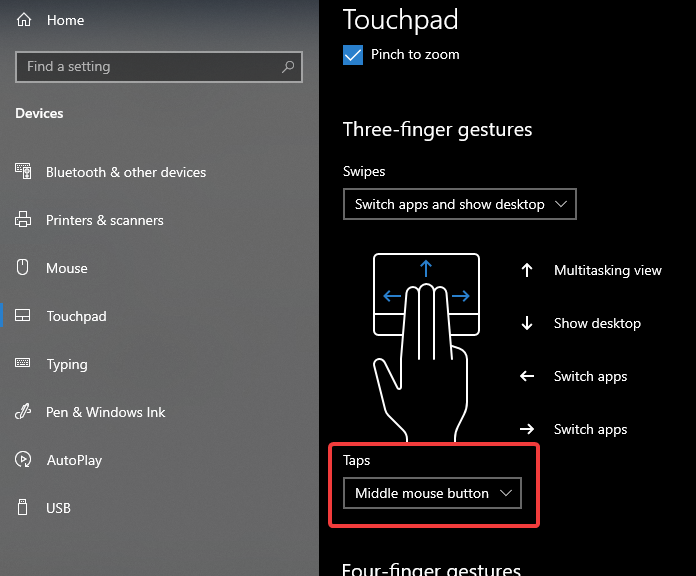 Remapping F22 to anything breaks 3 finger tab on touch pad · Issue ...