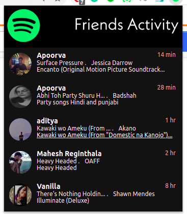GitHub - TourTerrible/spotify-friends-activity: A chrome extension to ...
