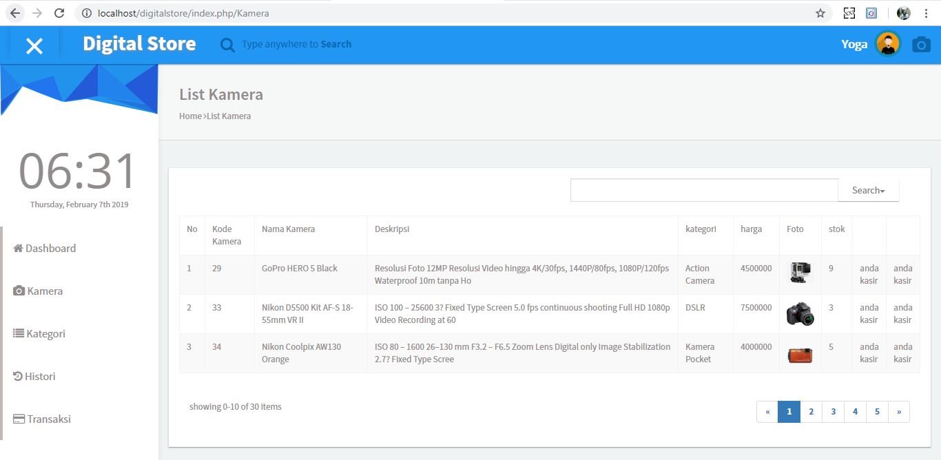 GitHub - resaberlian/DigitalStore-Cashier-App-CodeIgniter