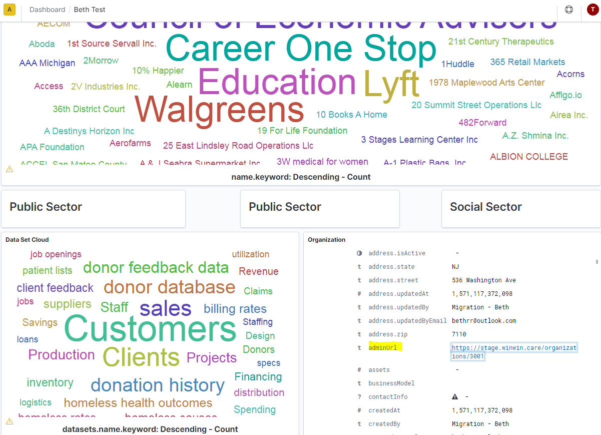 Kibana: Admin URL should be clickable · Issue #684 · winwinwiki/winwin-frontend · GitHub