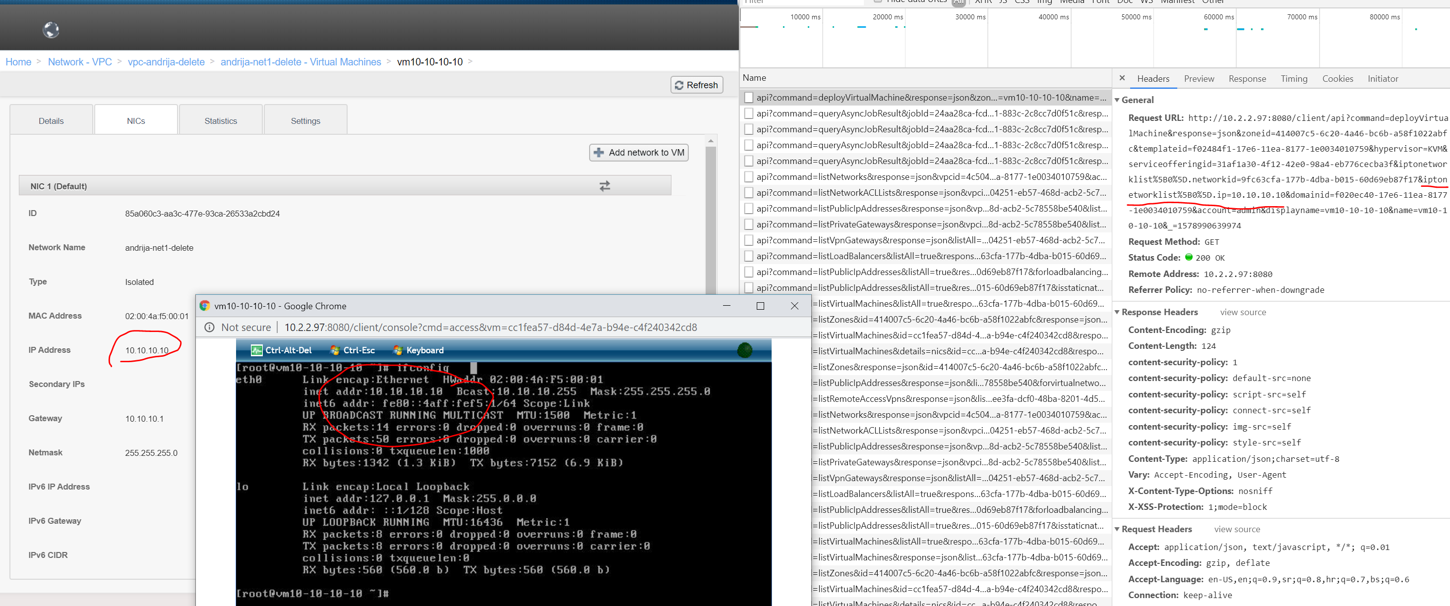 Provided IP during VM deployment may not work in UI · Issue #3810 · apache/cloudstack · GitHub
