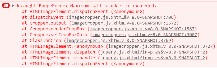 Imagecropper Js Error When Cropping Image · Issue 5616 · Primefacesprimefaces · Github