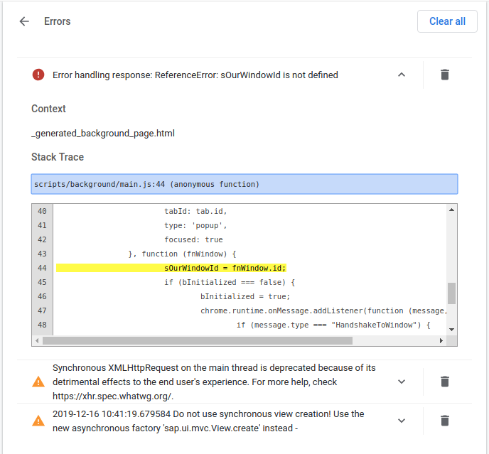 Crash when trying to use it · Issue #25 · msg-systems/ui5-testrecorder ...