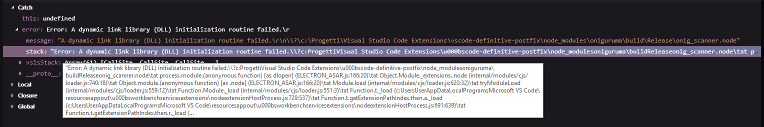 `tokenizeLine` is not a function · Issue #94 · microsoft/vscode-textmate · GitHub