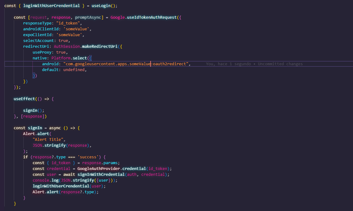 AuthSession returns dismiss result even before the browser is opened ...