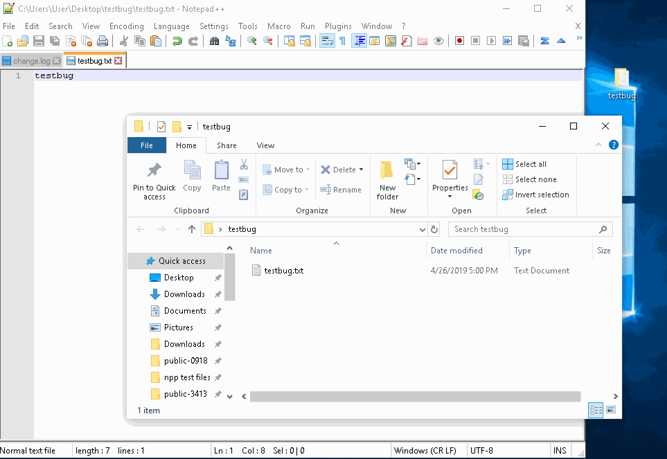 Notepad++ holds on to directories · Issue #5590 · notepad-plus-plus ...