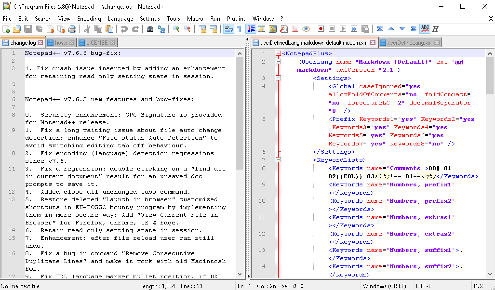 One Instance Could Contain Multiple Separate Windows · Issue 5627 · Notepad Plus Plusnotepad