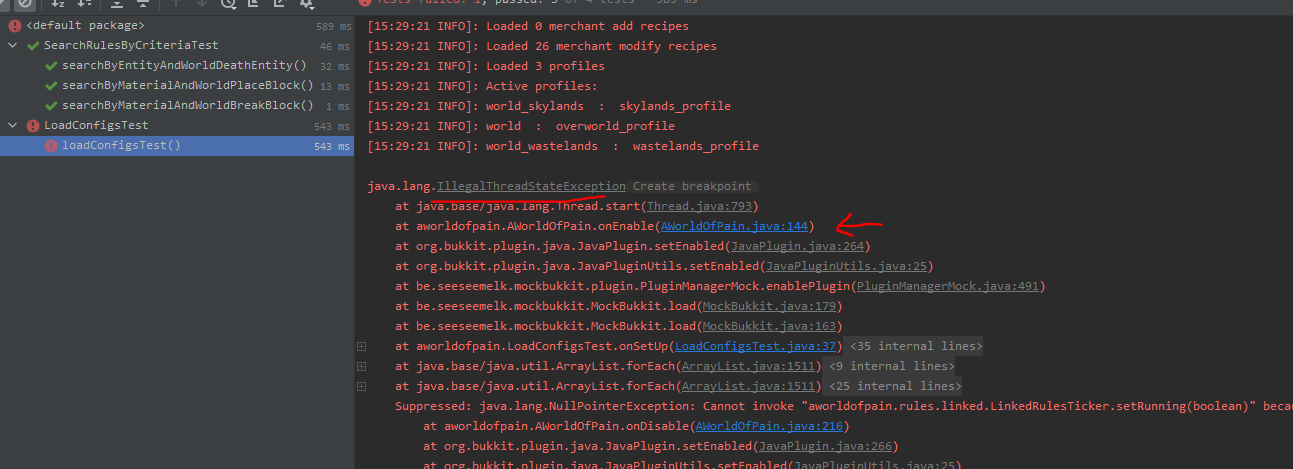 Mockbukkitunmock Does Not Unload Plugin Classes · Issue 617 · Mockbukkitmockbukkit · Github