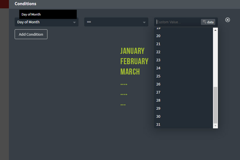 Condition... monthly · Issue #857 · soflyy/oxygen-bugs-and-features · GitHub