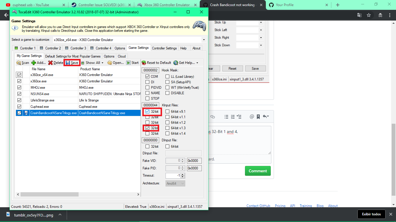 Crash bandicoot · Issue #817 · x360ce/x360ce · GitHub