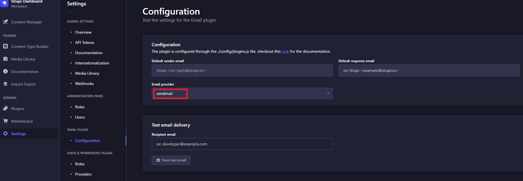 Email - Unable to load plugins.js · Issue #15700 · strapi/strapi · GitHub