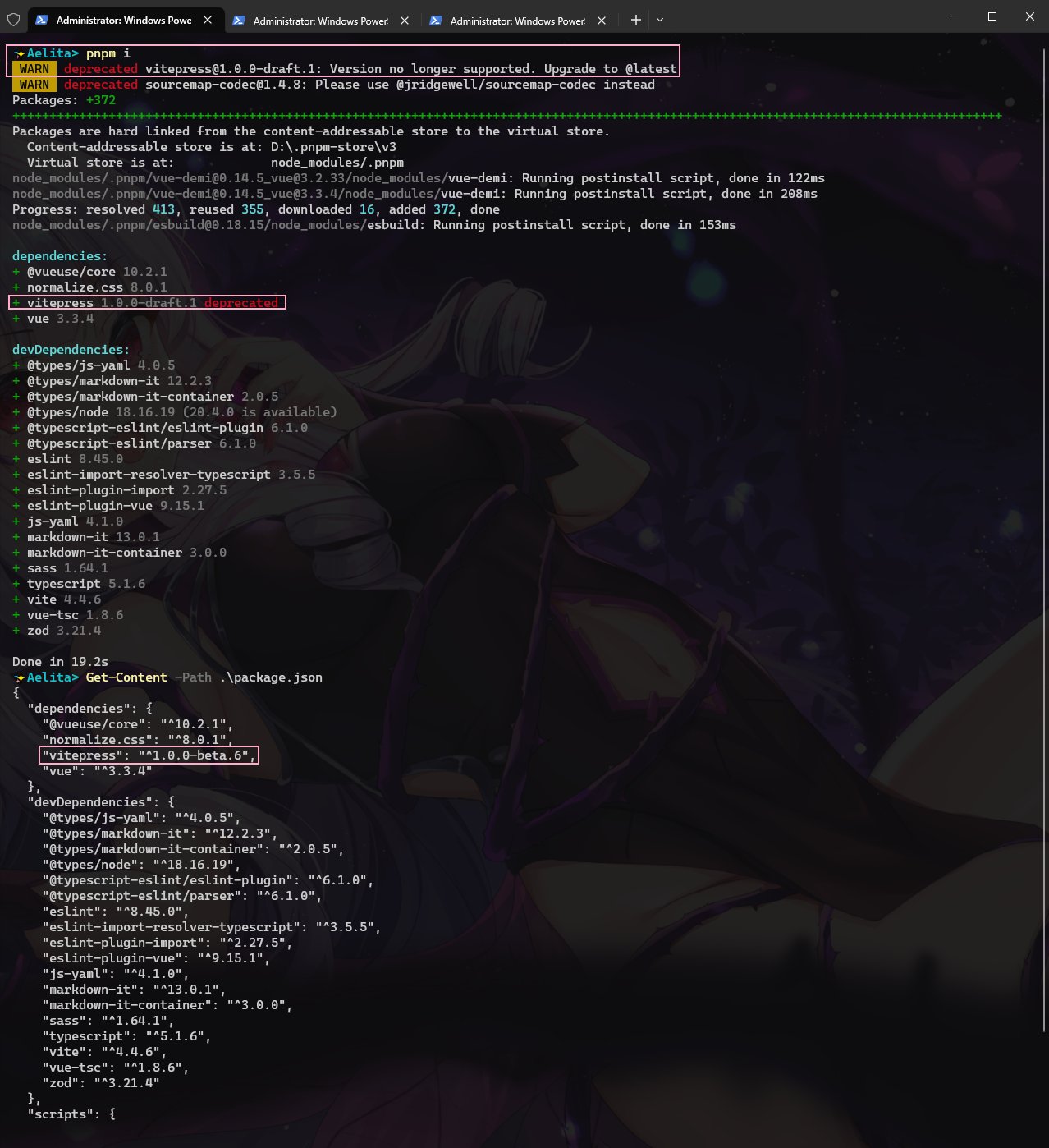 [ Bug]: `pnpm` will resolve `v1.0.0-beta.6` to `v1.0.0-draft.1` · Issue #2670 · vuejs/vitepress ...