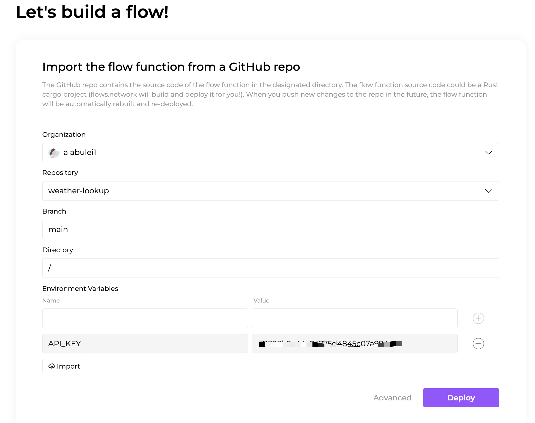 GitHub - flows-network/weather-lookup