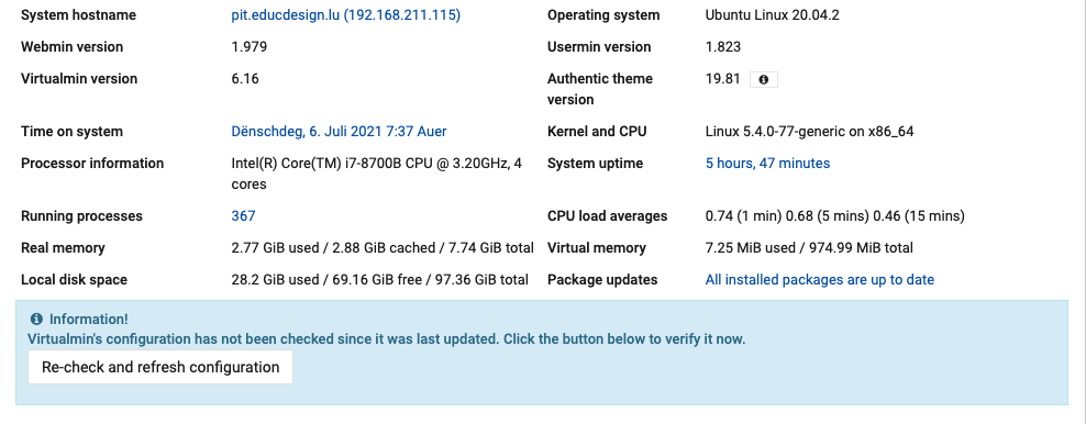 Ubuntu apt sources don't include webmin packages · Issue #285 · virtualmin/virtualmin-gpl · GitHub