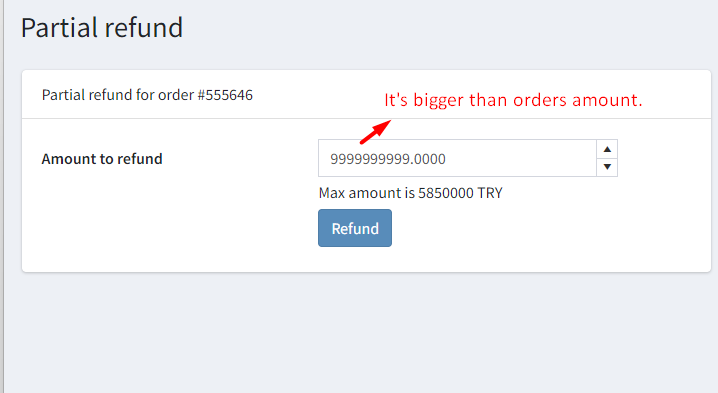 Validation Control at Partial Refund · Issue #6666 · nopSolutions/nopCommerce · GitHub