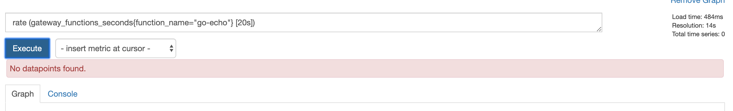 Need help in getting metrics on container start-up time when replica is zero and one. · Issue ...