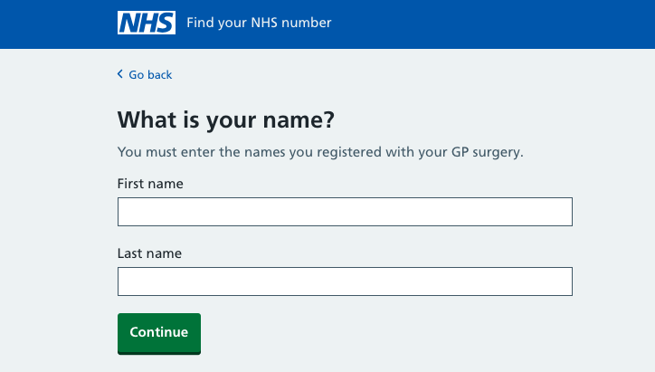 Ask users for names · Issue #477 · nhsuk/nhsuk-service-manual-community ...