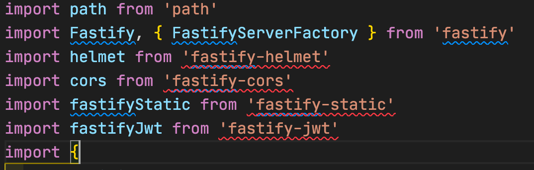 fastify-* modulesのimportがエラーになる · Issue #362 · frouriojs/create-frourio-app · GitHub