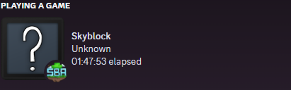 [Bug] discord status in garden broken · Issue #698 · BiscuitDevelopment/SkyblockAddons · GitHub