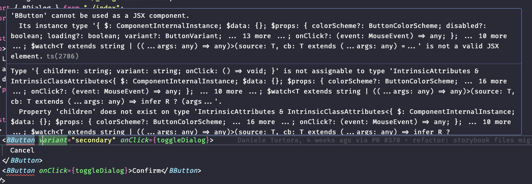 [Bug]: Vue JSX Story types are broken above from 7.2.0 upwards · Issue #23819 · storybookjs ...