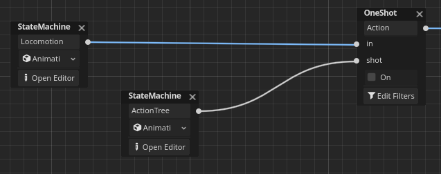 No exit crossfade for one shot animation when using state machine as shot · Issue #66495 ...