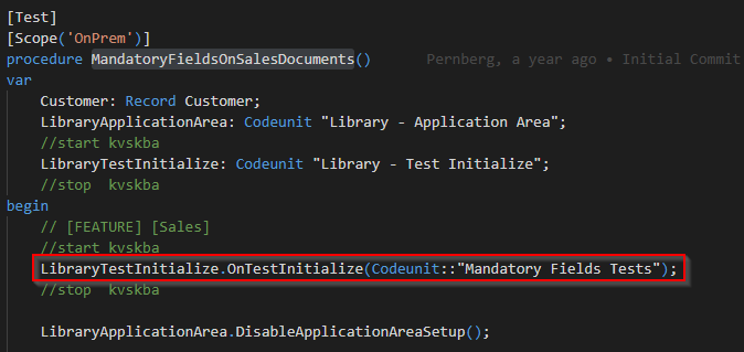 Event Request Application Tests Misc” Codeunit 134590 Mandatory Fields Tests · Issue