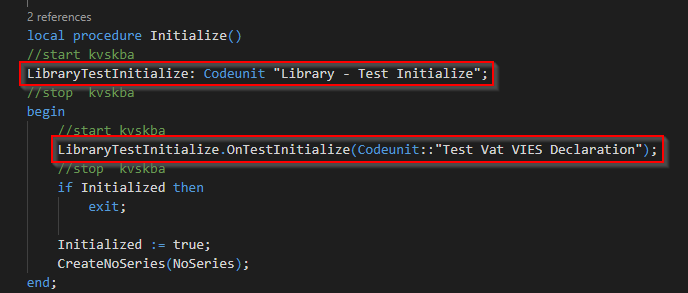 [Event Request] Application “Tests-Local” Codeunit 142078 "Test Vat ...