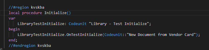 Event Request Application Tests Erm” Codeunit 134770 New Document From Vendor Card · Issue