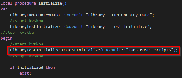 [Event Request] Application “Tests-Job”, Codeunit 132521 "JOBs-60SP1 ...