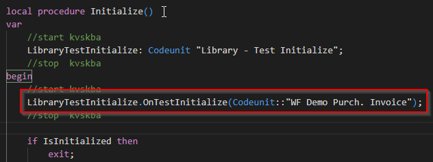 Event Request Application Tests Workflow” 134185 Wf Demo Purch Invoice · Issue 6689