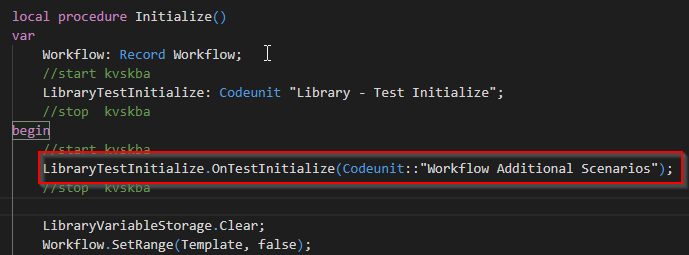 Event Request Application Tests Workflow” 134317 Workflow Additional Scenarios · Issue
