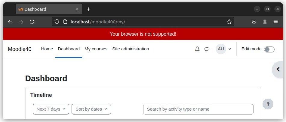 Github Learnweb Moodle Local Softwarewarning