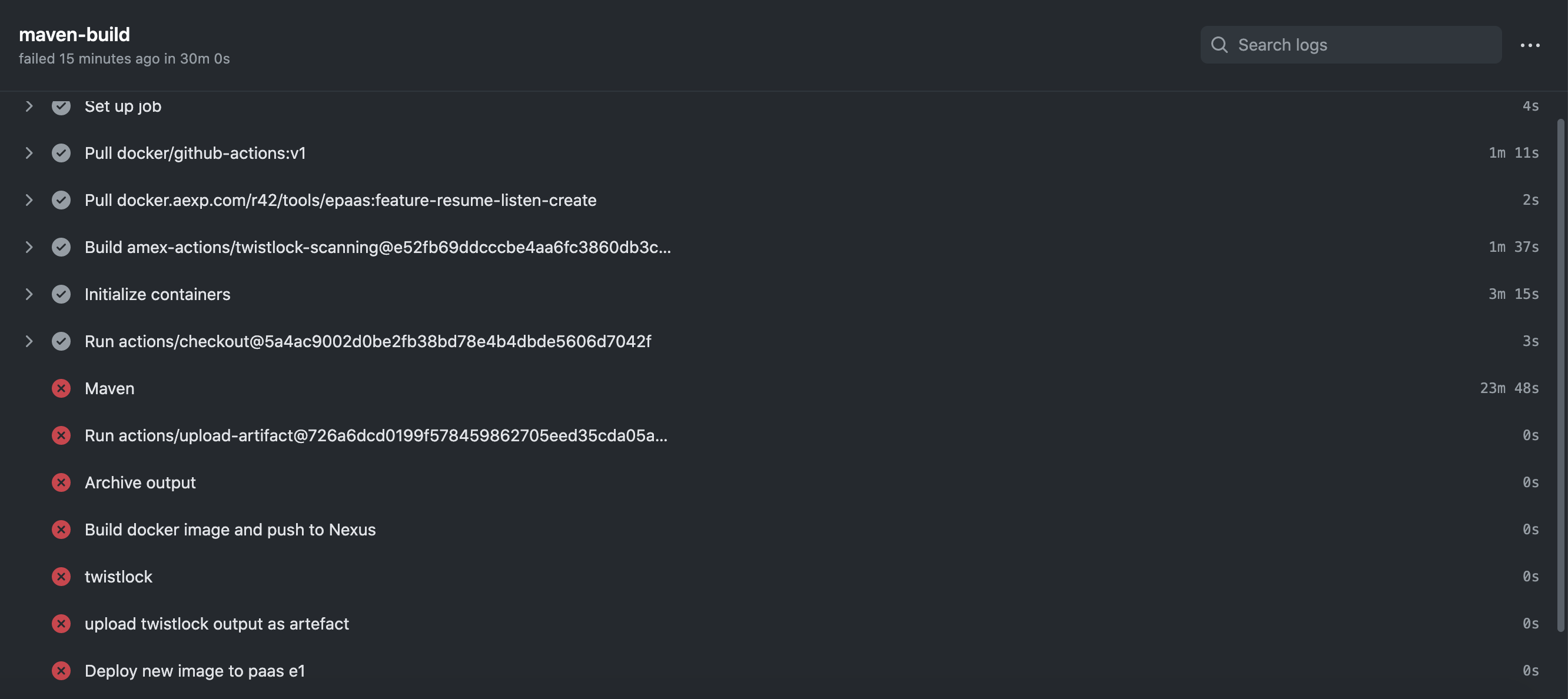Issue seeing with the runner , runner goes in to evicted state and logs are not accessible on ...