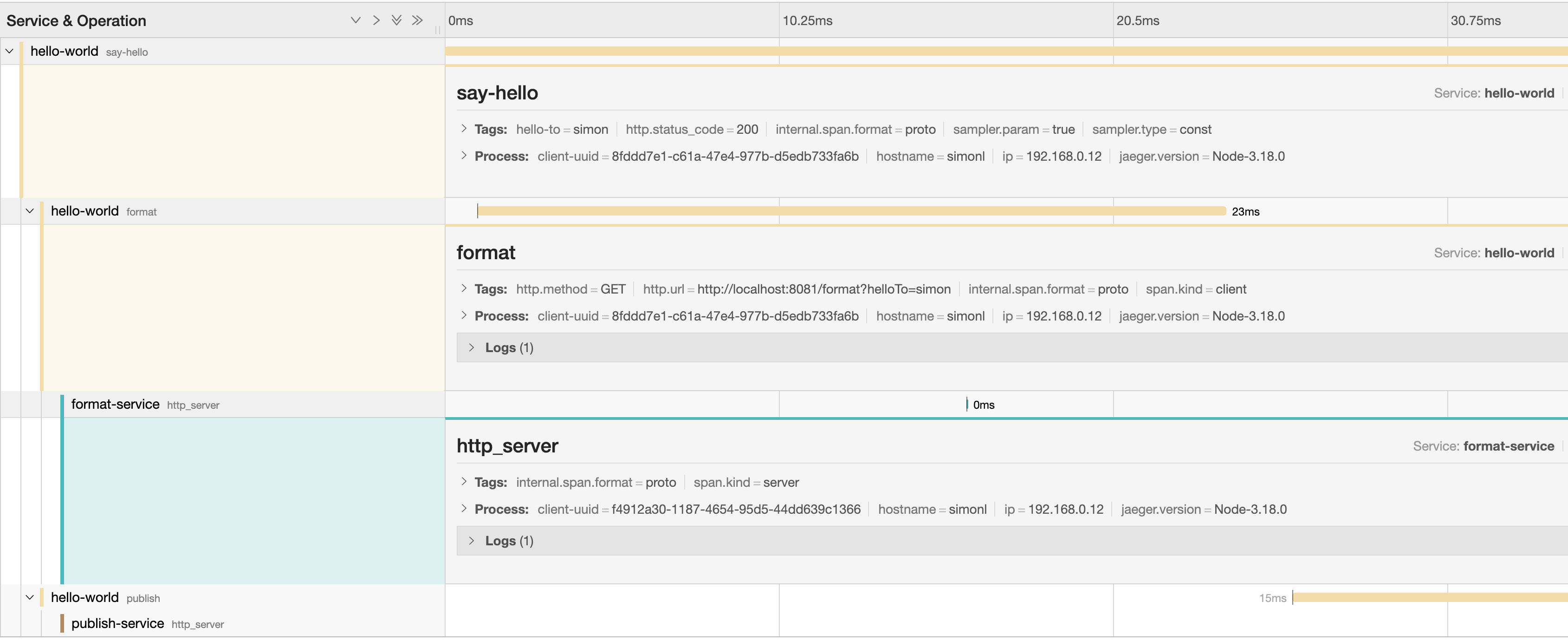 Duplicate span.kind tag warnings in Jaeger UI · Issue #878 · open-telemetry/opentelemetry ...