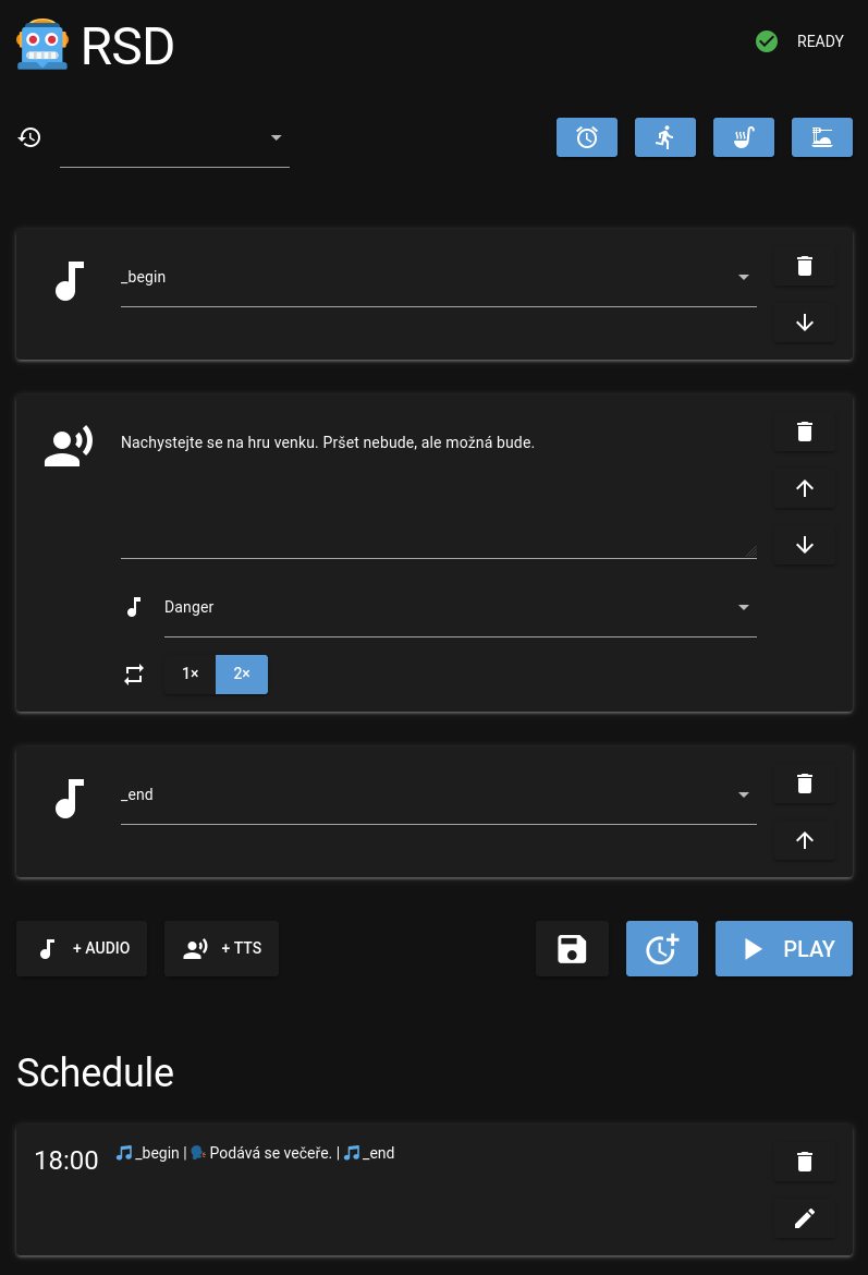 GitHub - JanPokorny/RSD: Robotický Správce Deace -- web GUI for playing ...