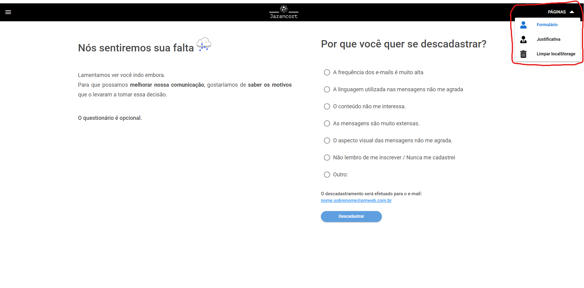 GitHub - Jazancort/Pmweb-desafio: Desafio para a vaga de desenvolvedor Junior Pmweb