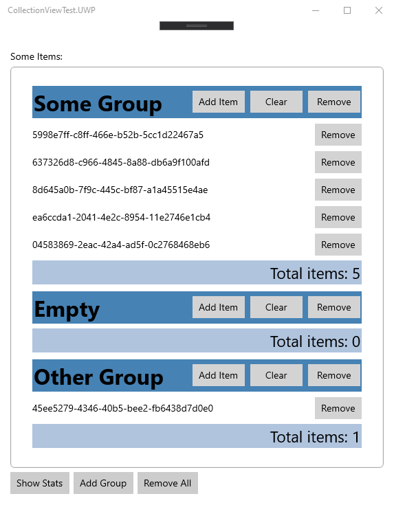 [Bug] Clearing bound collection causes some CollectionView items to freeze · Issue #10819 ...