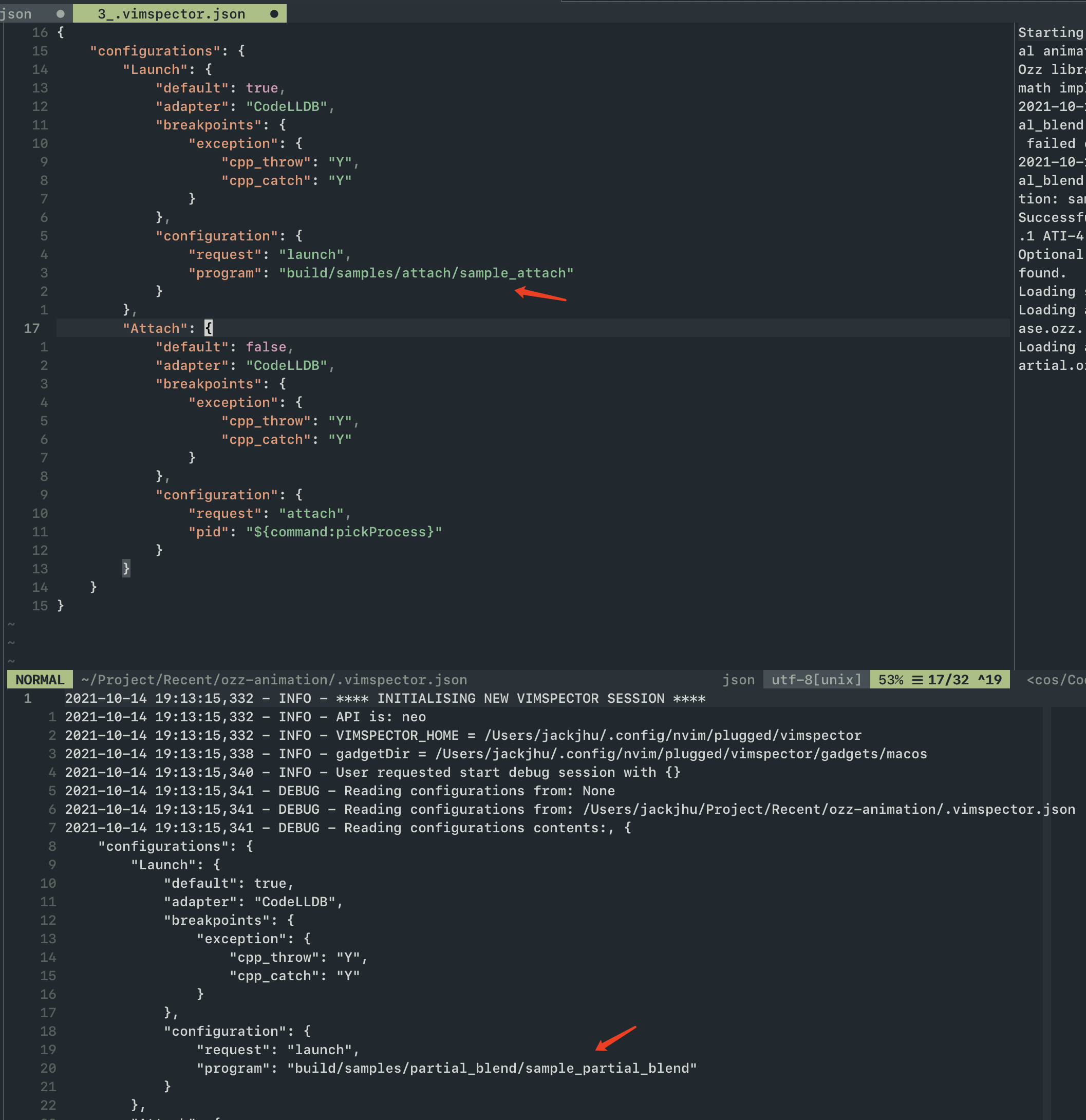 [feature Request] Reload Vimspector Json · Issue 474 · Puremourning Vimspector · Github
