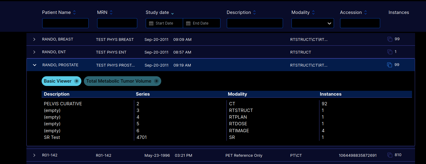 Issues with DICOM SR in OHIF Basic Viewer 3.3 · Issue #138 · DICOMcloud/DICOMcloud · GitHub