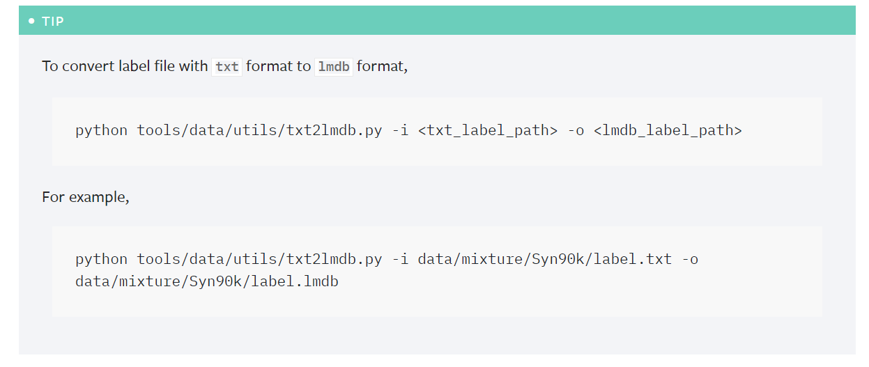 How to generate label.lmdb for Syn90k? · Issue #923 · open-mmlab/mmocr · GitHub
