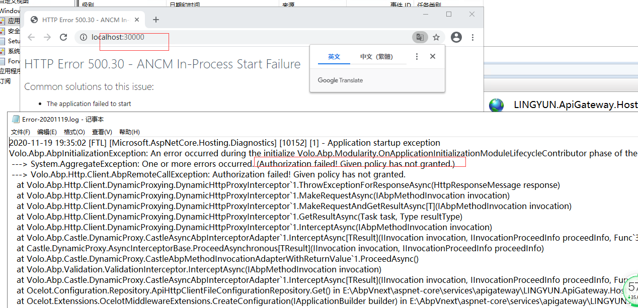 Authorization failed! Given policy has not granted · Issue #136 · colinin/abp-next-admin · GitHub